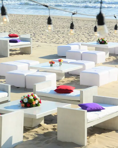 Tables for Weddings & Events in Ensenada